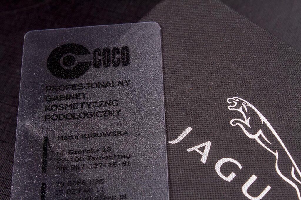 Clear Plastic Business Cards | Luxury Printing